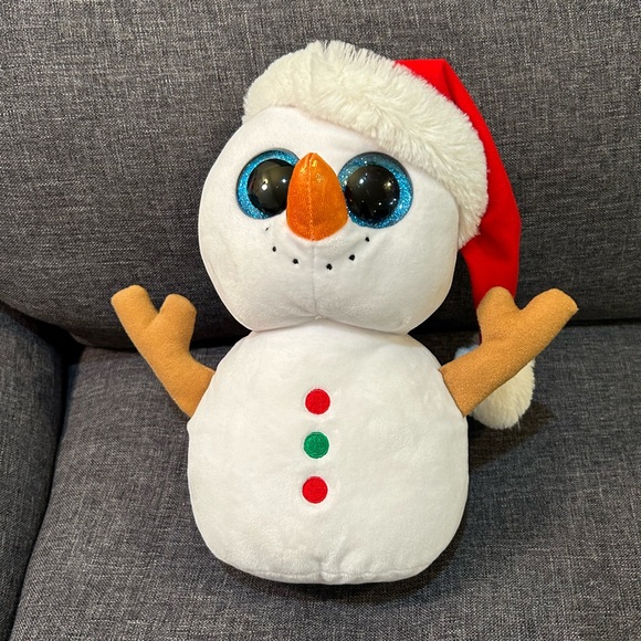 Beanie Boo’s | Toys | Scoop The Snowman | Poshmark